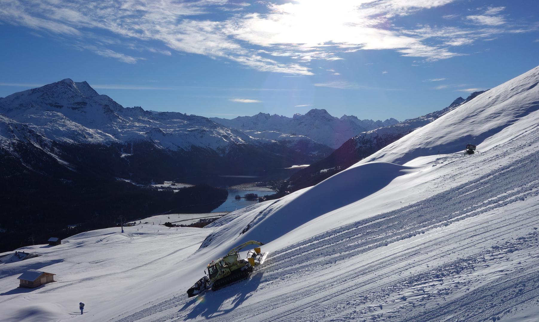 ⛷ St. Moritz - Corviglia Skigebiet